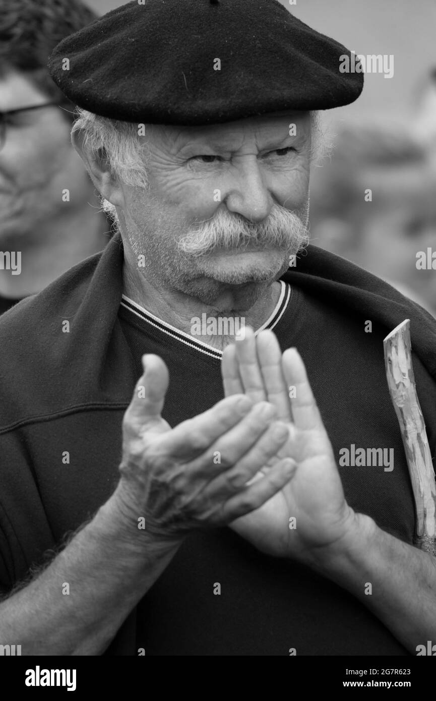 La transhumance Banque d'images noir et blanc - Alamy