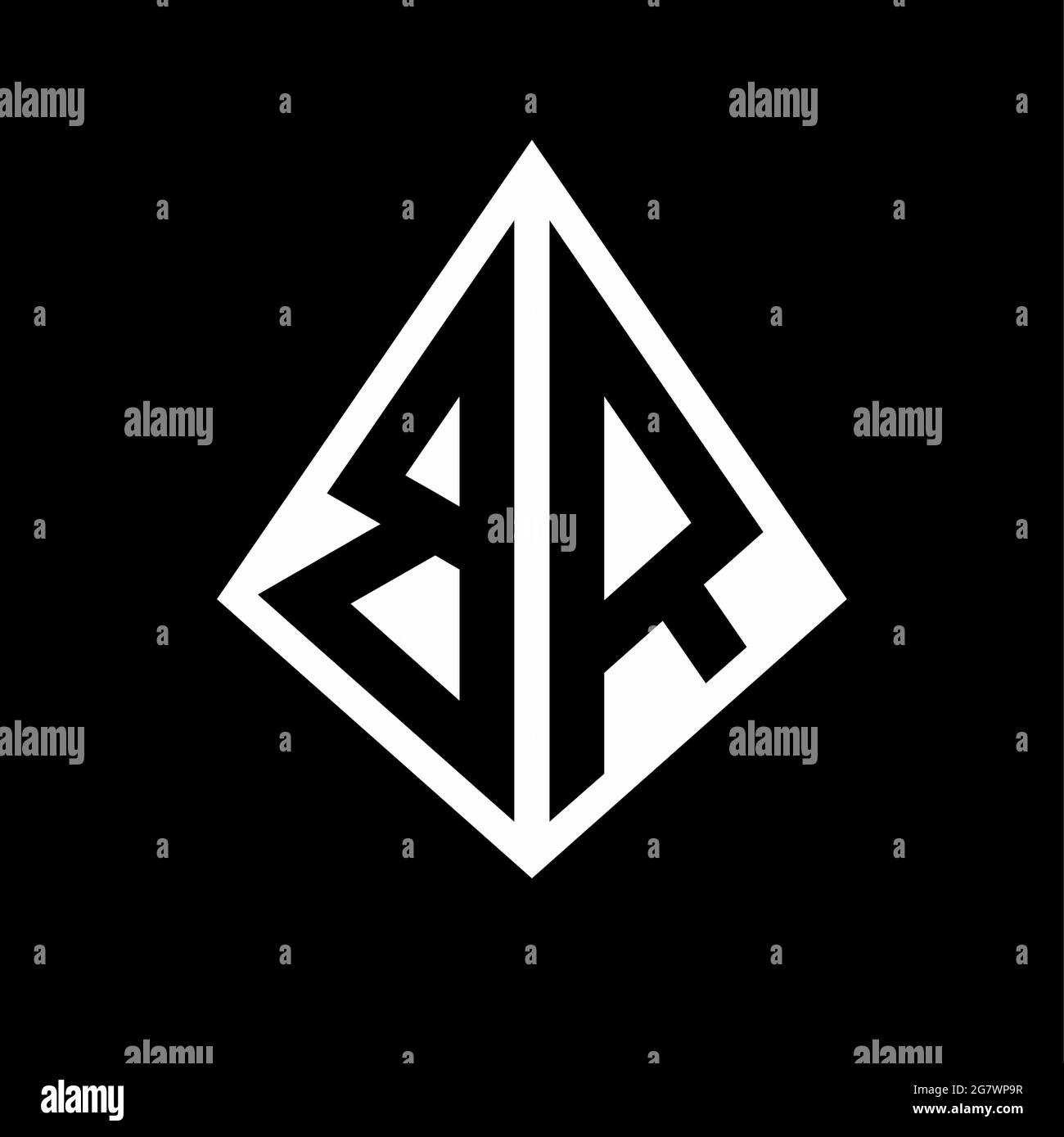 Initial br logo vector vectors Banque de photographies et d’images à ...