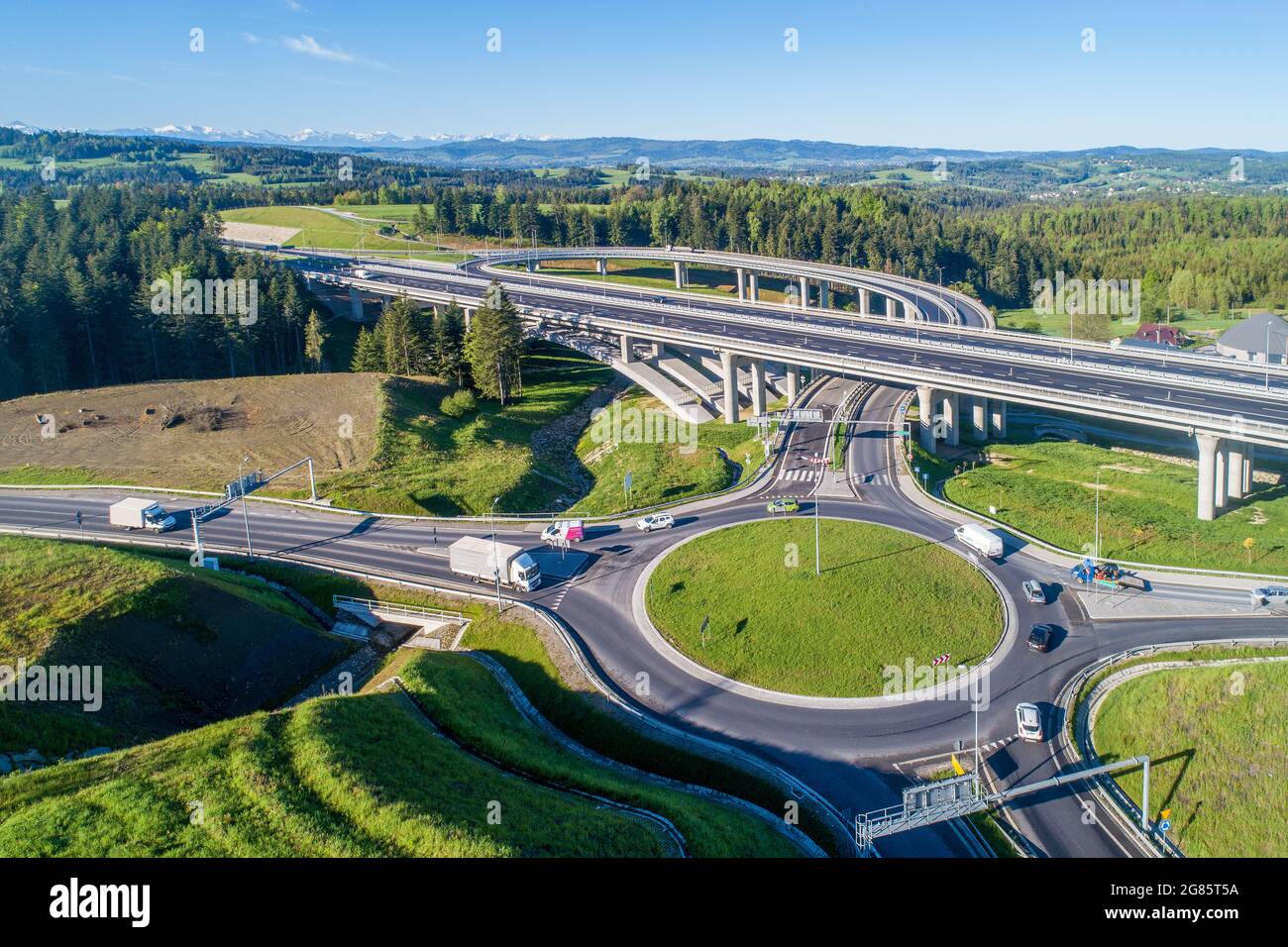 Autoroute surélevée Banque de photographies et d’images à haute ...