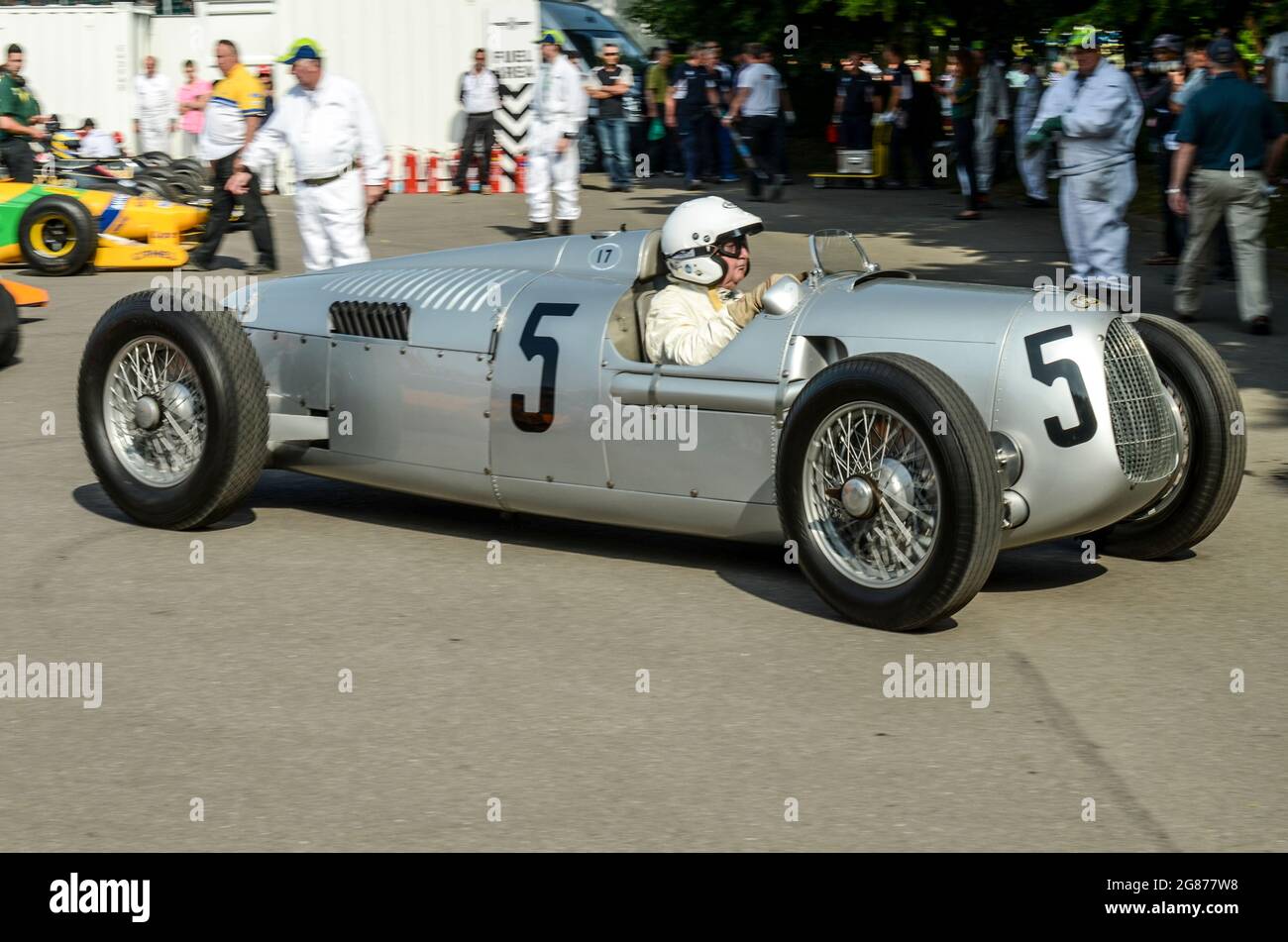 Auto Union Type C Grand Prix au Goodwood Festival of Speed 2013 ...