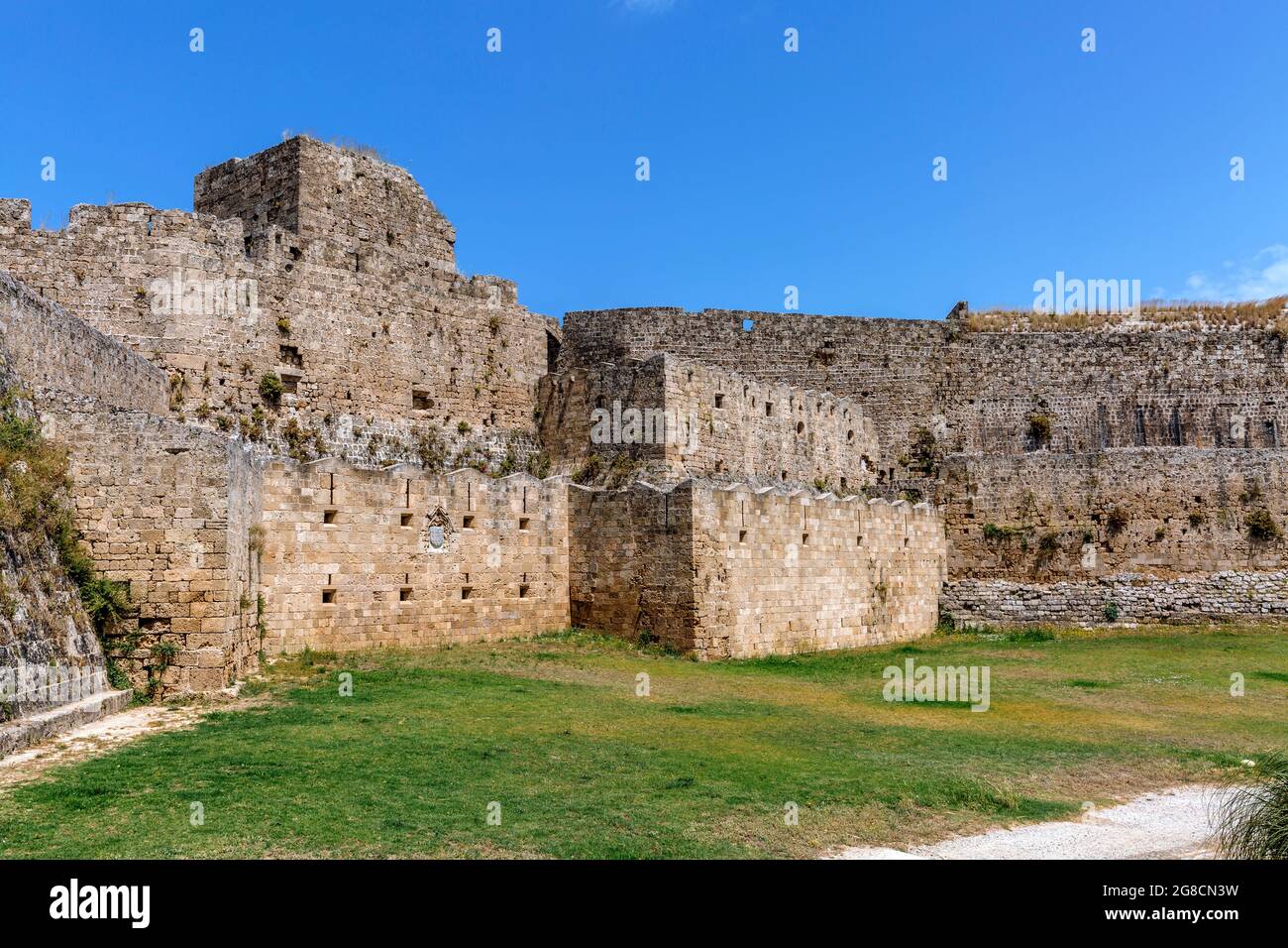 Fortifications de rhodes Banque de photographies et d’images à haute ...