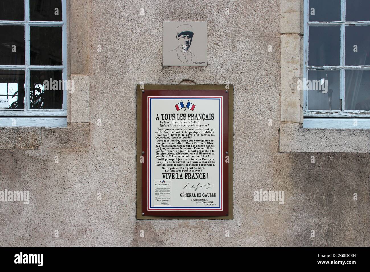 Charles de gaulle speech Banque de photographies et d’images à haute ...