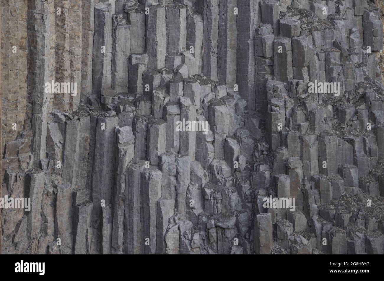 Colonnes de basalte volcaniques Banque de photographies et d’images à ...