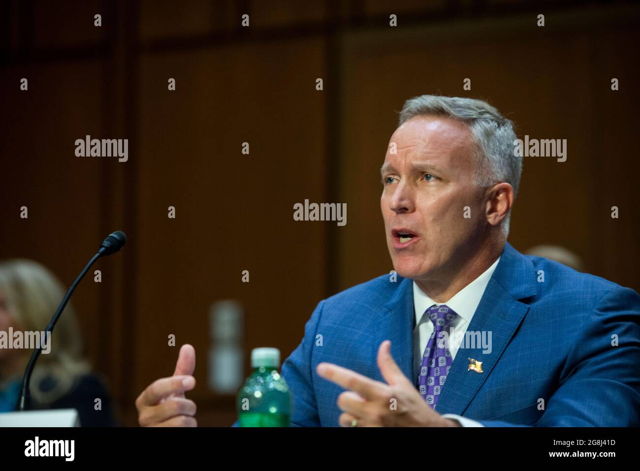 Thomas Andrew Monheim comparaît devant une audience du Comité ...