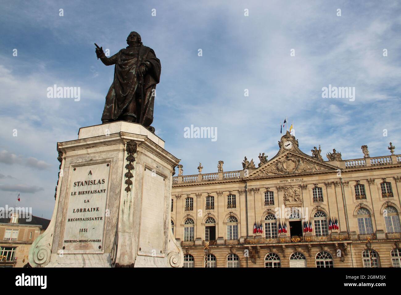 Place stanislas hotel de ville Banque d'image et photos - Alamy