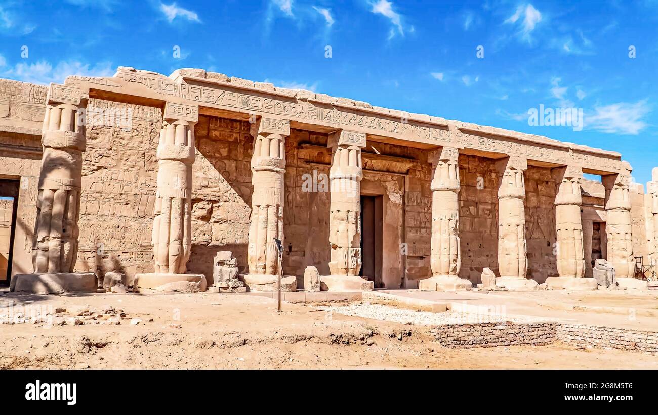 Le temple mortuaire du pharaon seti i Banque de photographies et d ...