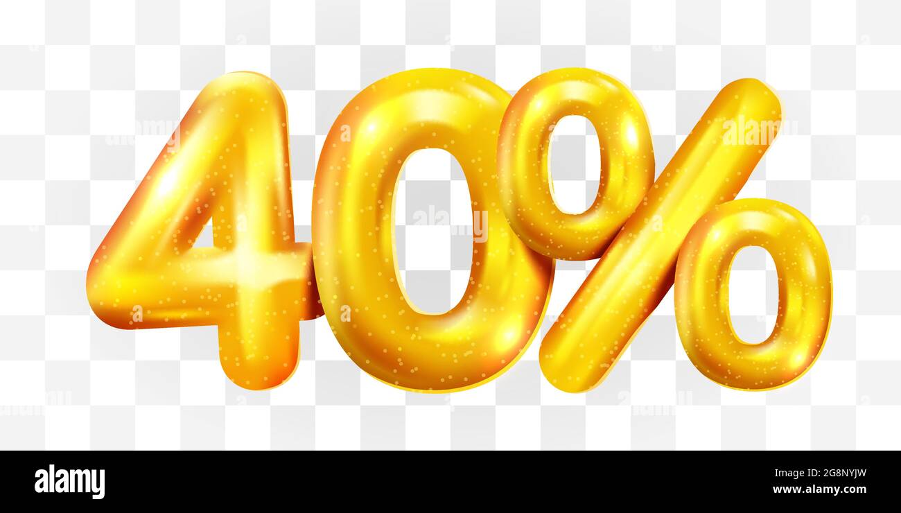 40 % de réduction. Remise composition créative de ballons dorés. méga ...