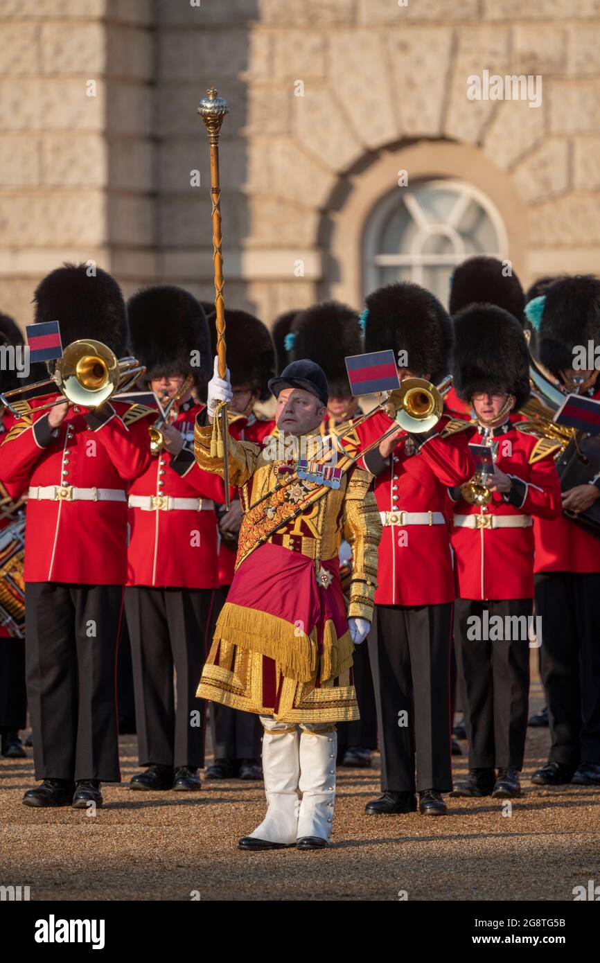 Cheval de tambour militaire Banque de photographies et d’images à haute ...