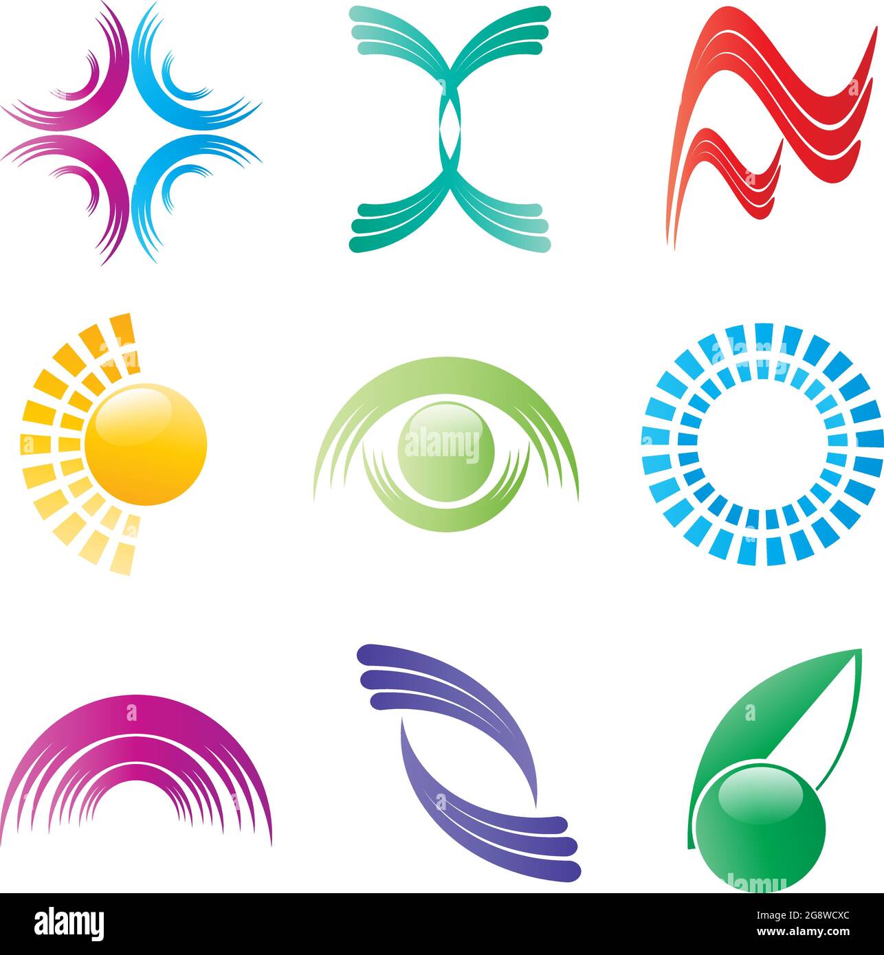 Logo Lumineux Banque d'image et photos - Alamy