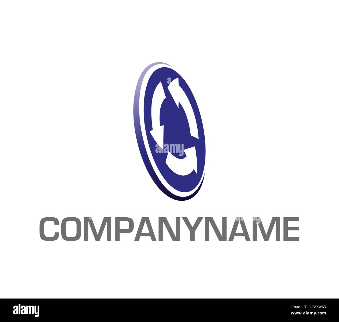 Panneau de signalisation du rond-point. Logo Ready. Carrefour Image ...