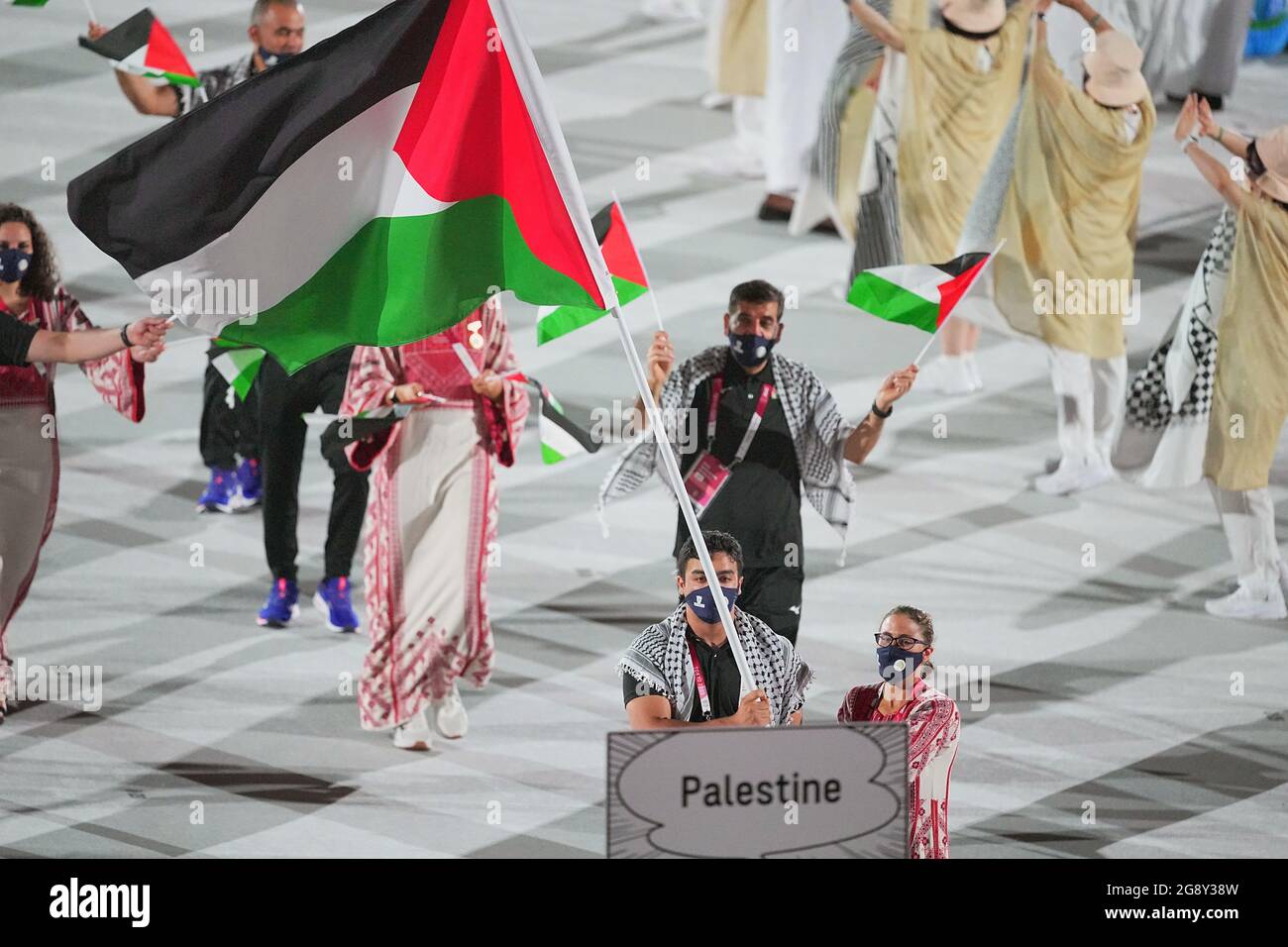 Palestine olympic team Banque de photographies et d’images à haute ...