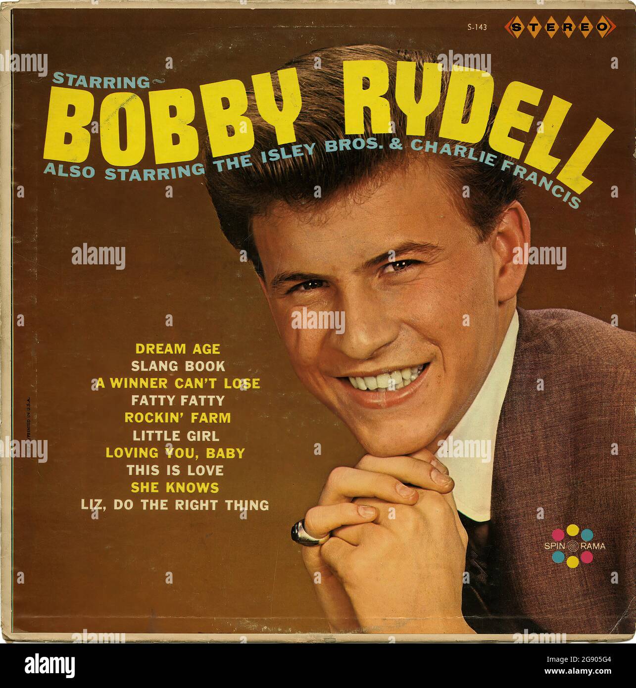 Bobby rydell Banque de photographies et d’images à haute résolution - Alamy
