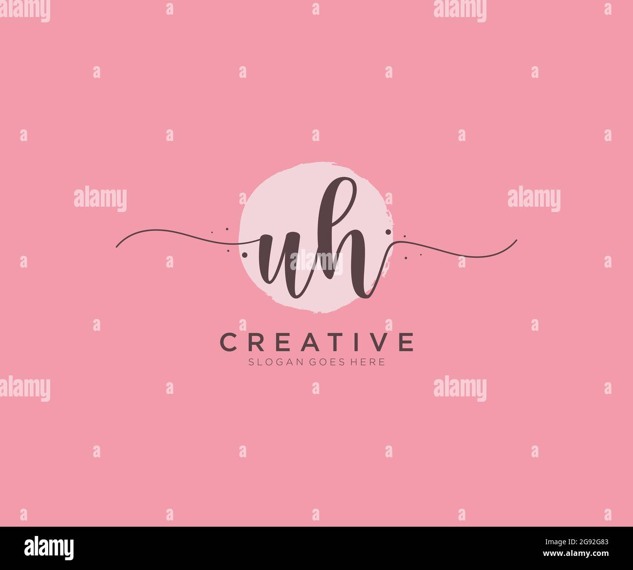 Uhu logo Banque d'images vectorielles - Alamy