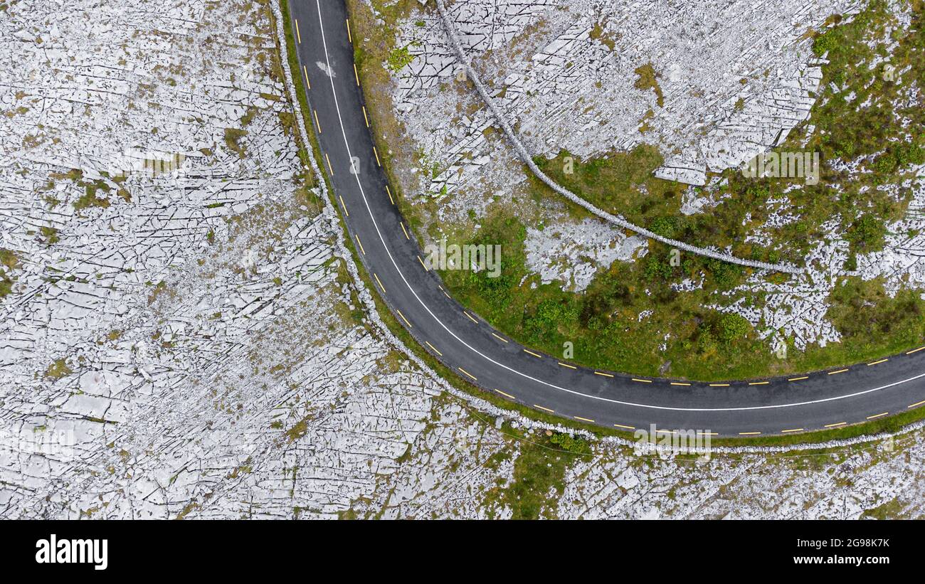 Route calcaire Banque de photographies et d’images à haute résolution ...