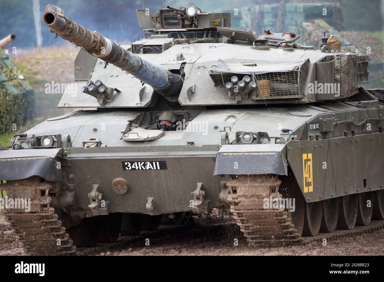 Challenger 1 main Battle Tank, armée britannique, Bovington Tank Museum ...