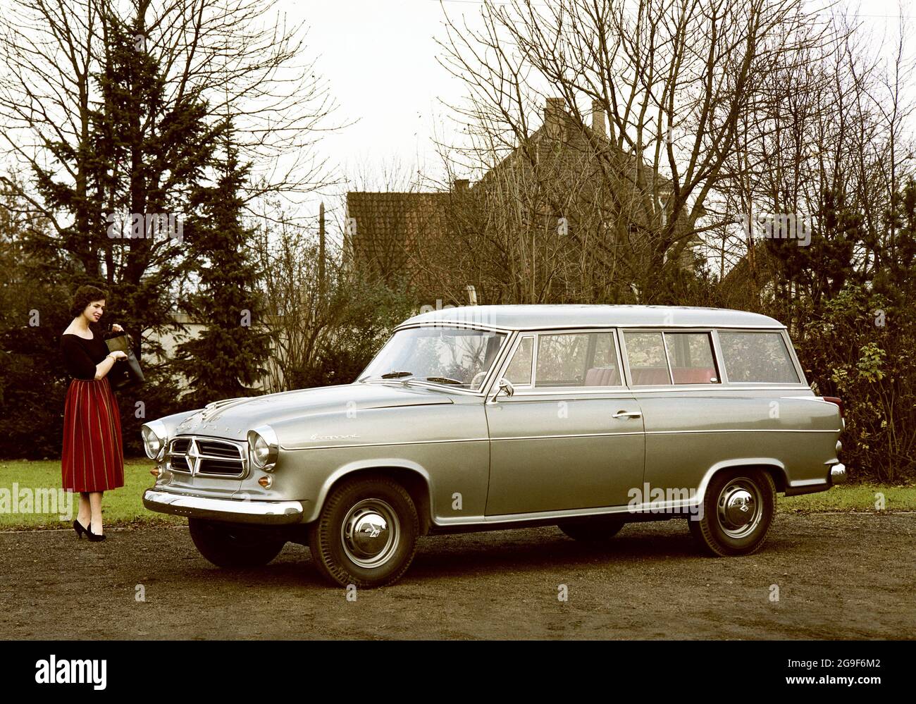 Transport, voiture, Borgward Isabella Combi, Allemagne, 1960, INFO ...