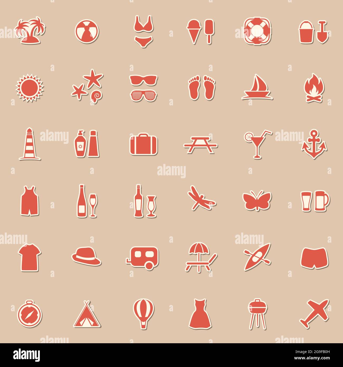 Plage bikini Banque d'images vectorielles - Page 2 - Alamy