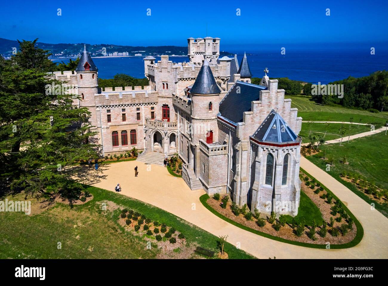 France, Pyrénées-Atlantiques (64), la côte du pays Basque, Hendaye ...