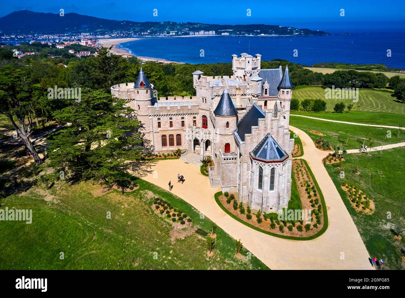France, Pyrénées-Atlantiques (64), la côte du pays Basque, Hendaye ...