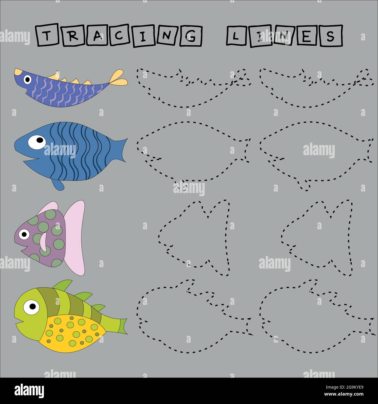 Développer une activité pour les enfants, le traçage des lignes de ...