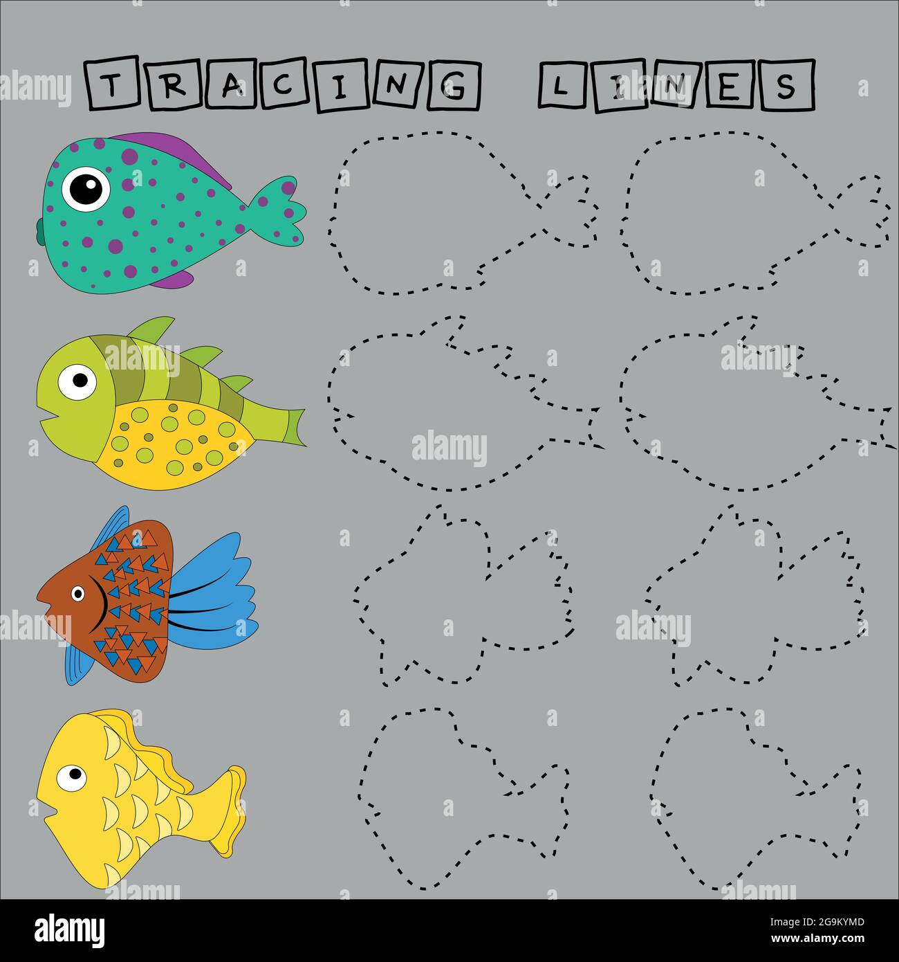 Développer une activité pour les enfants, le traçage des lignes de ...