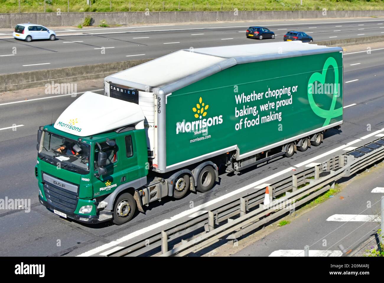 Camion de livraison morrisons Banque de photographies et d’images à ...