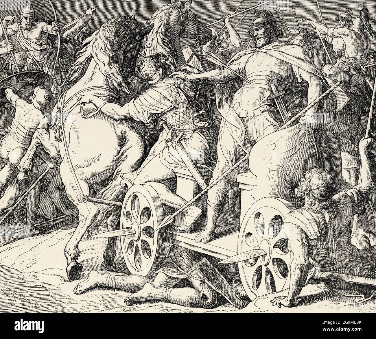 Old testament battle Banque de photographies et d’images à haute ...