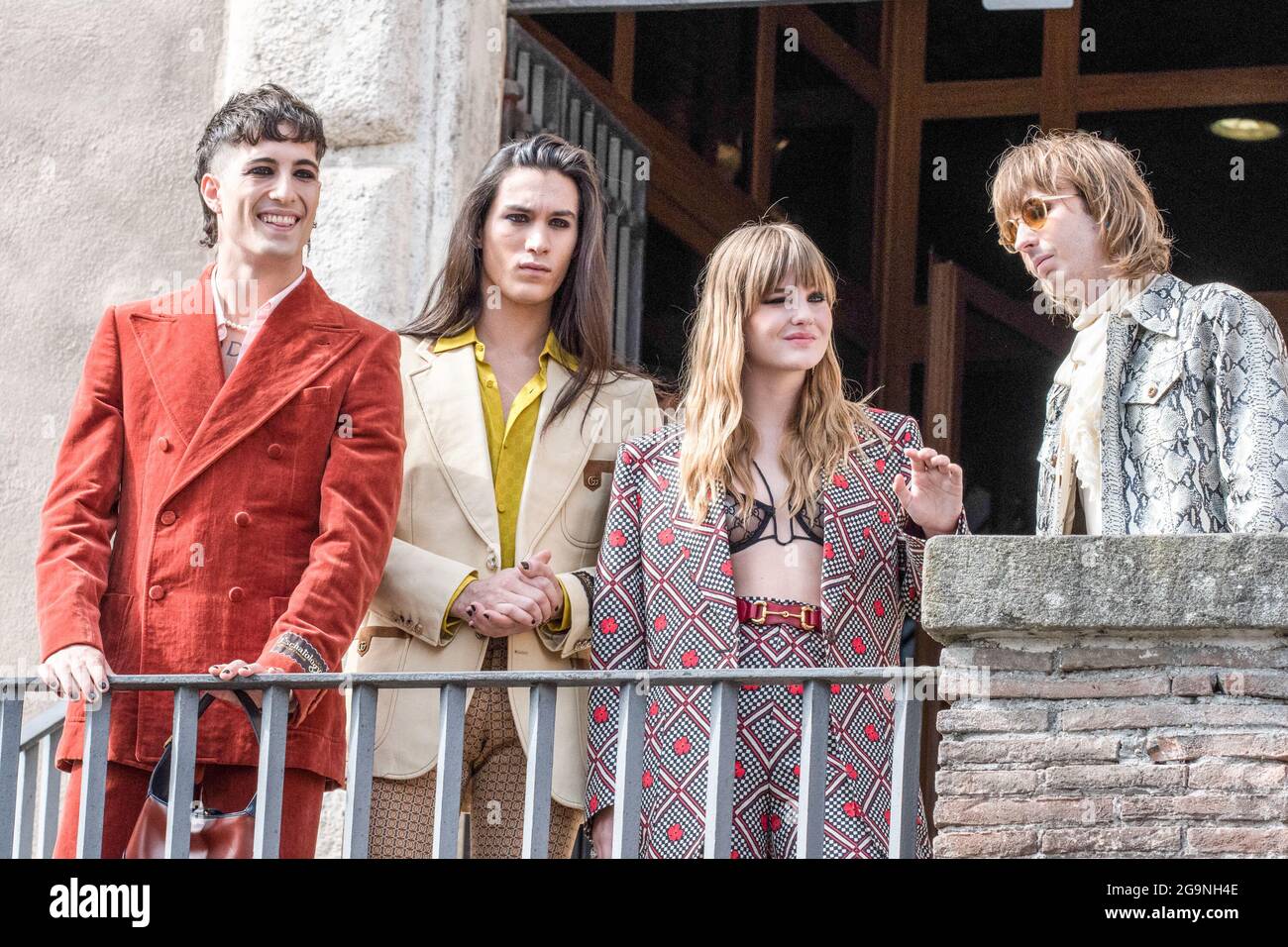 Damiano david et victoria de angelis de maneskin Banque de photographies et d’images à haute ...