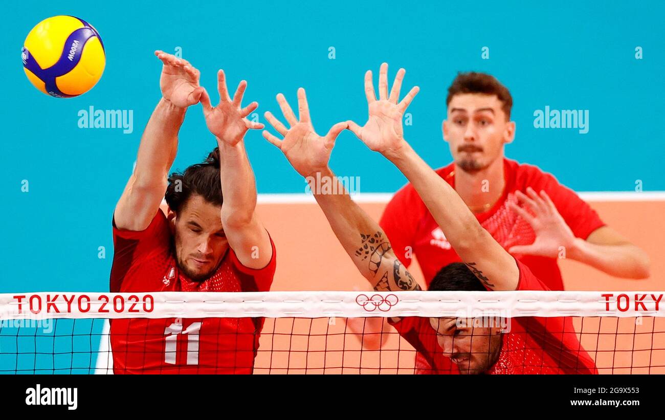 Volley ball antoine brizard Banque de photographies et d’images à haute ...