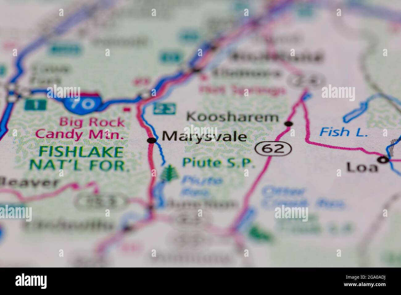 Carte du marysval Banque de photographies et d’images à haute ...