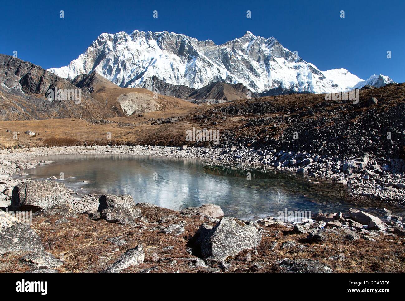 Nuptse lhotse Banque de photographies et d’images à haute résolution ...