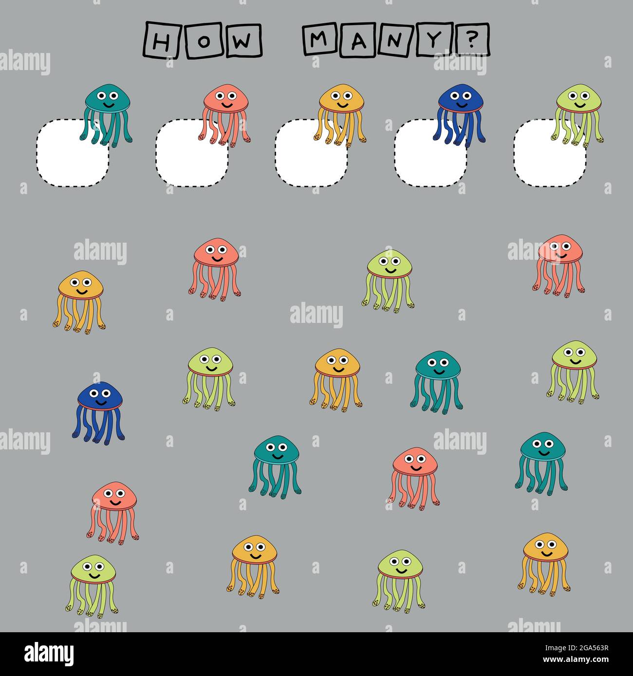 Développer des activités pour les enfants, compter comme beaucoup de ...