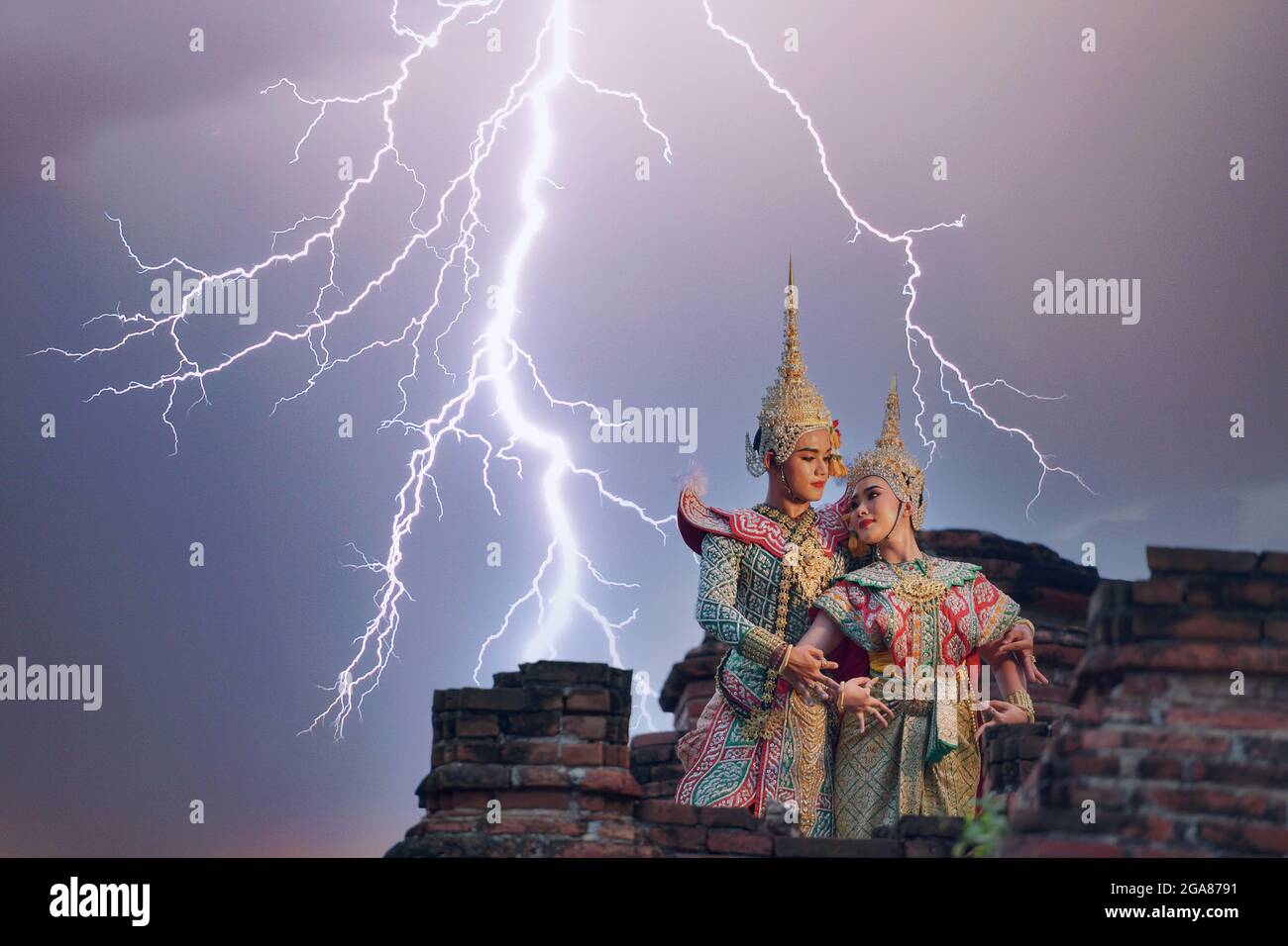 Khon dance Banque de photographies et d’images à haute résolution - Alamy