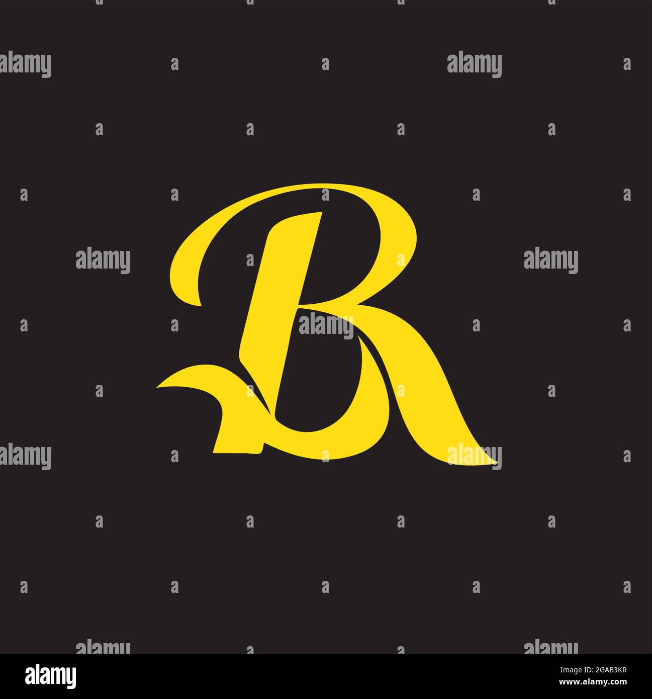 Br logo Banque d'images vectorielles - Alamy