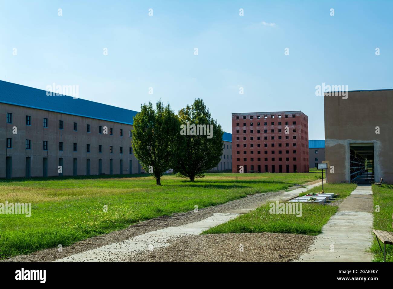 Modène, Italie cimetière san Cataldo de l'architecte italien Aldo Rossi ...