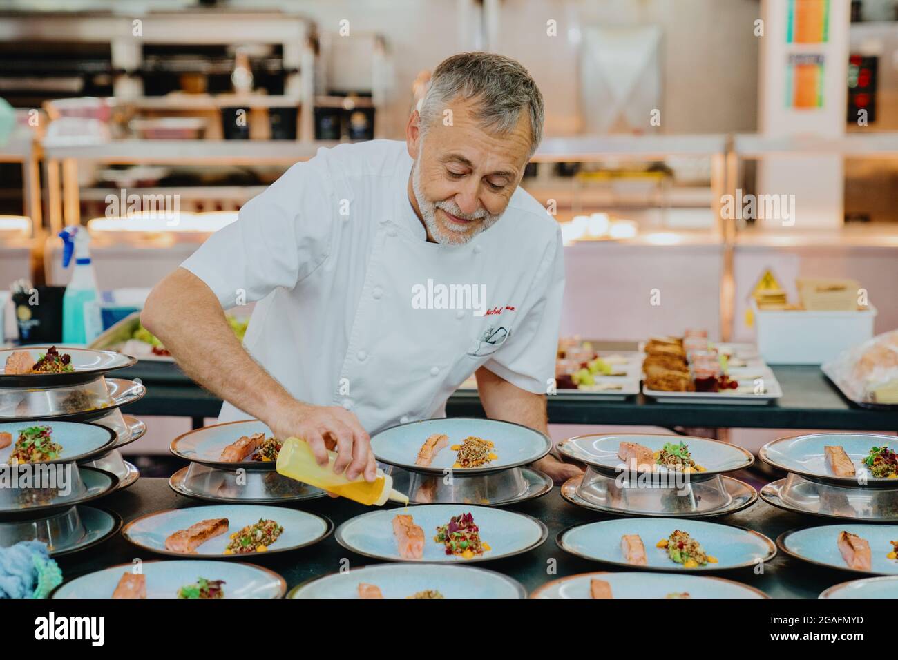 Michelin star chef Banque de photographies et d’images à haute ...