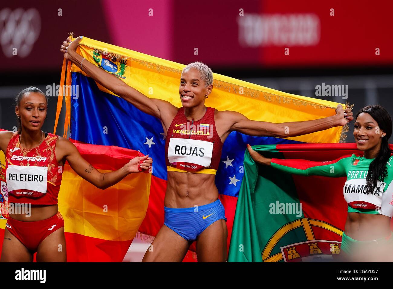 Triple saut féminin Banque de photographies et d’images à haute ...