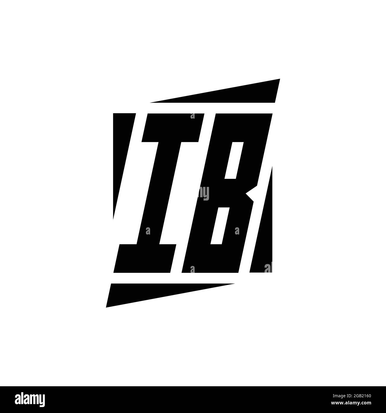 Logo ib Banque d'images vectorielles - Alamy