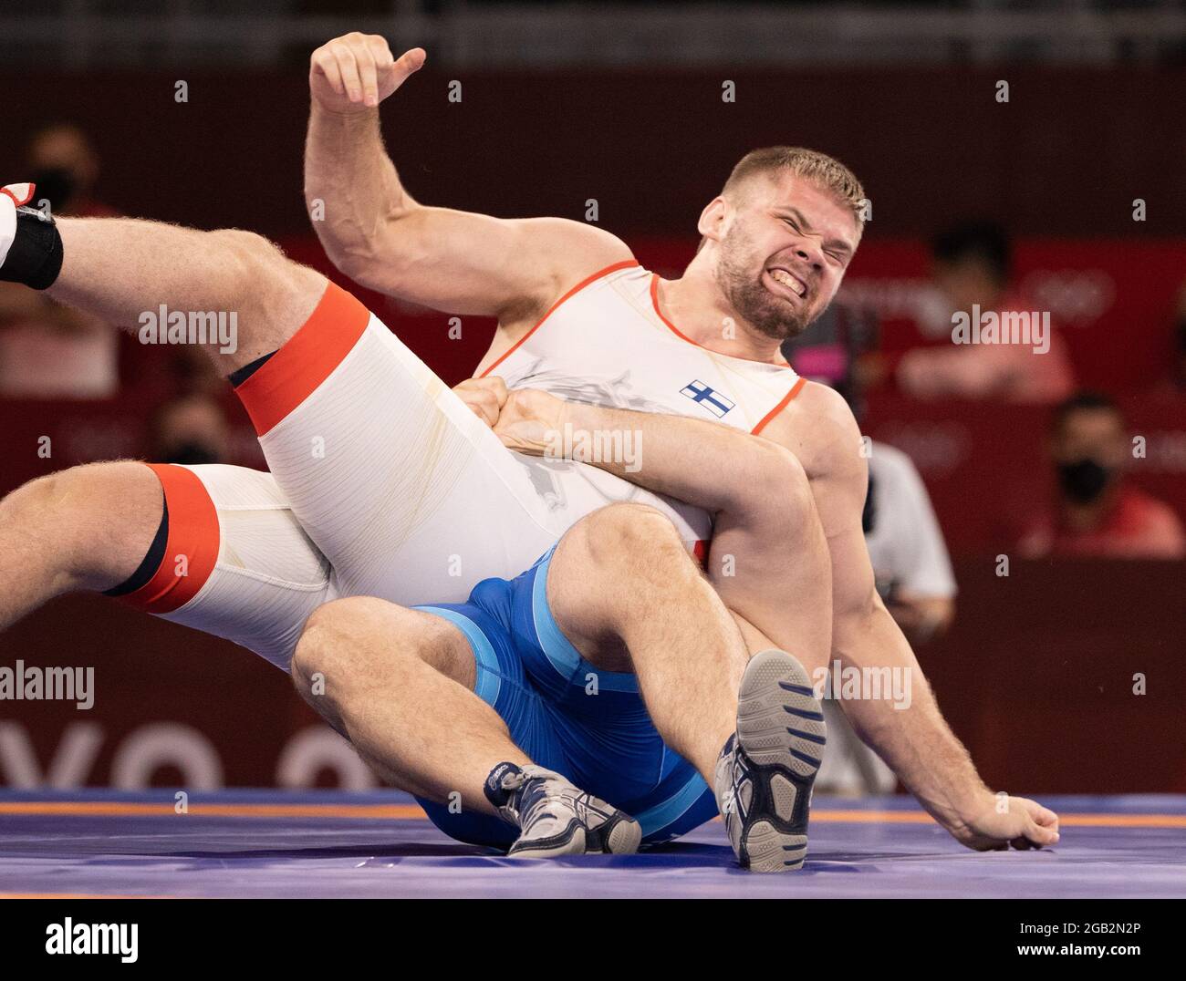 Olympic wrestling wrestler Banque de photographies et d’images à haute ...