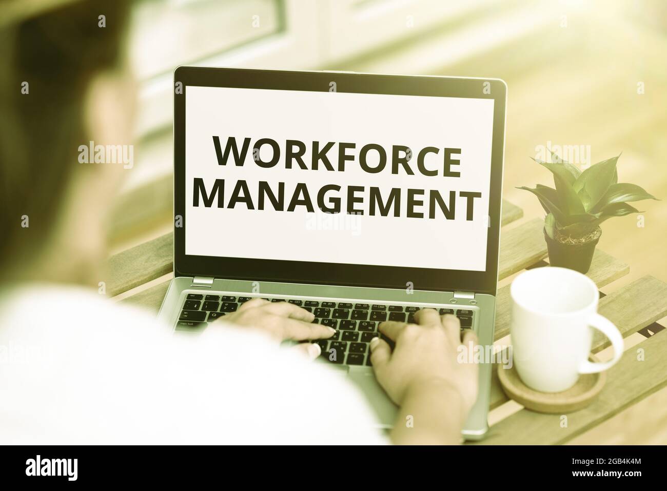 Affiche Workforce Management. Approche métier utilisation pour optimiser la productivité de ses ...