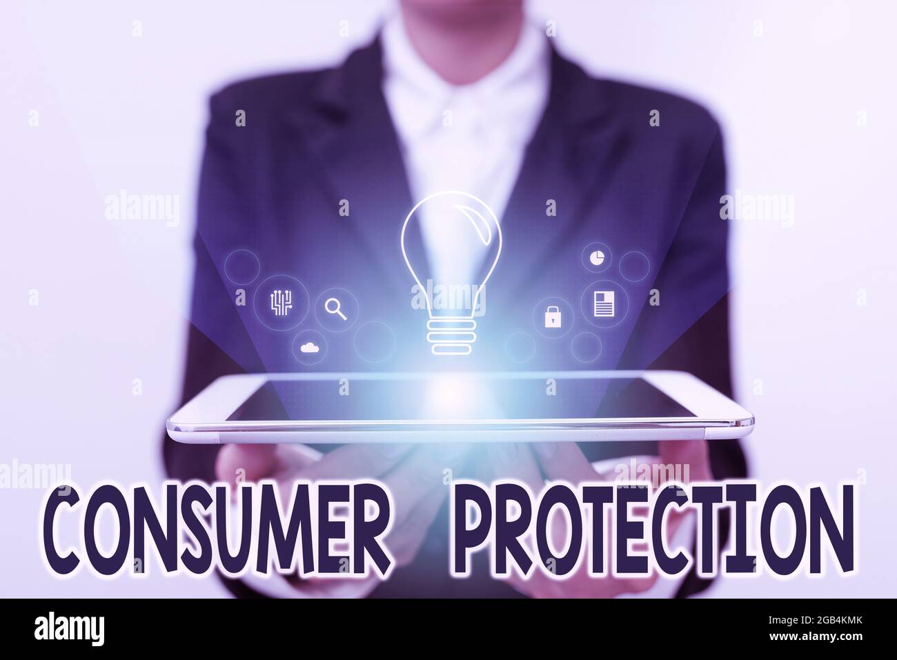 Texte montrant inspiration protection des consommateurs. Internet ...