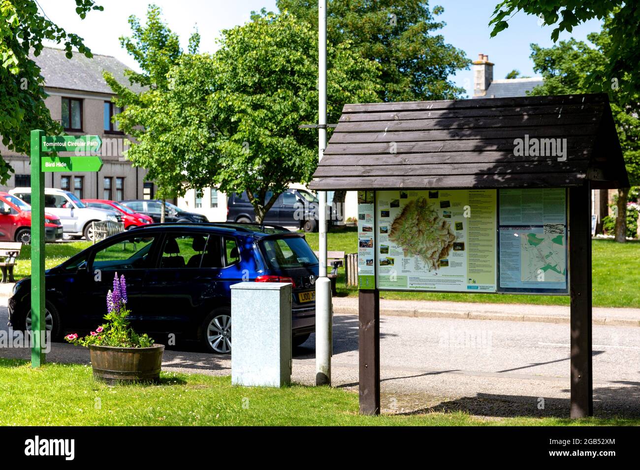 Scotland tourist map Banque de photographies et d’images à haute ...