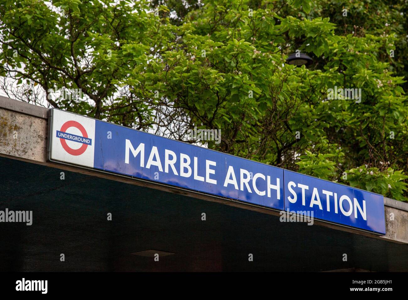 Marble arch station Banque de photographies et d’images à haute ...