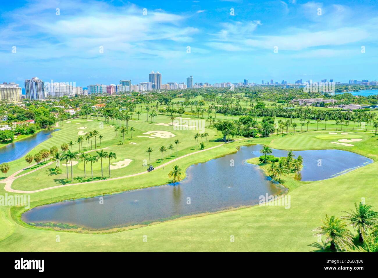 The miami beach golf club Banque de photographies et d’images à haute ...