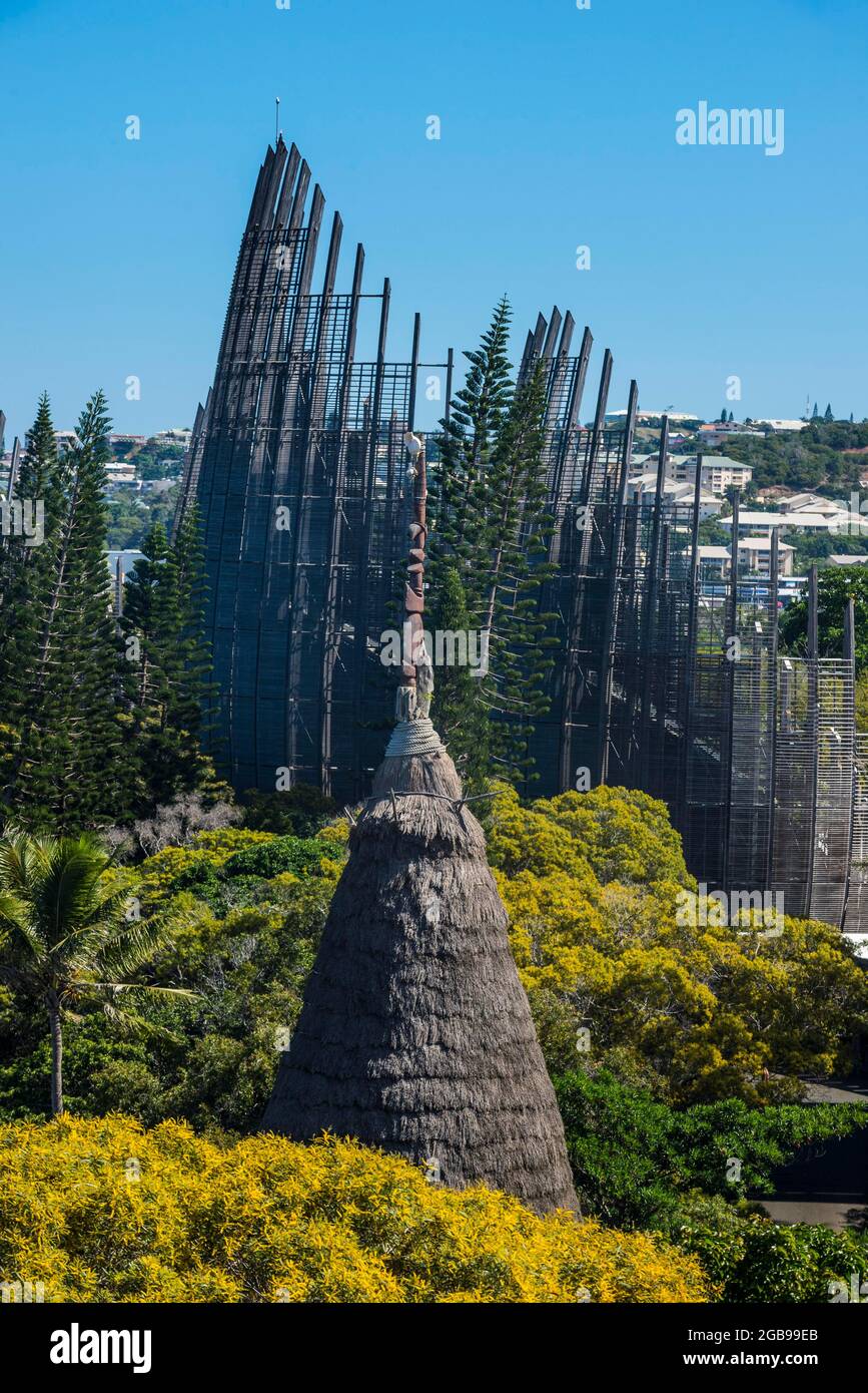 Tjibaou cultural center Banque de photographies et d’images à haute ...
