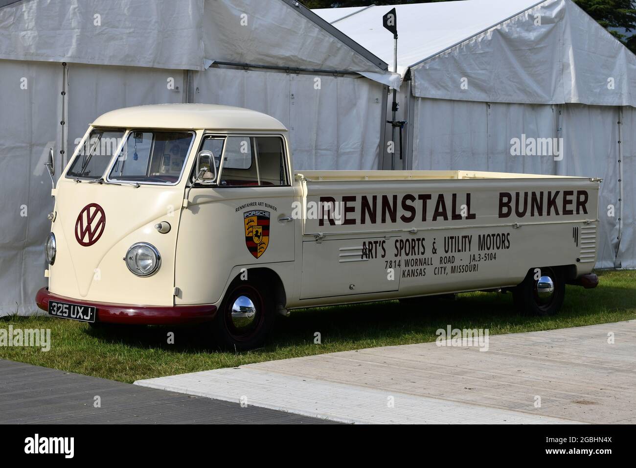 VW T1 Renntransporter Bunker Volkswagen transporteur Porsche, les ...