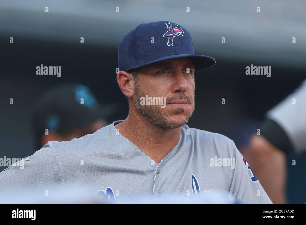 04 août 2021 : Kevin Randel, directeur de Pensacola Blue Wahoos (10 ...