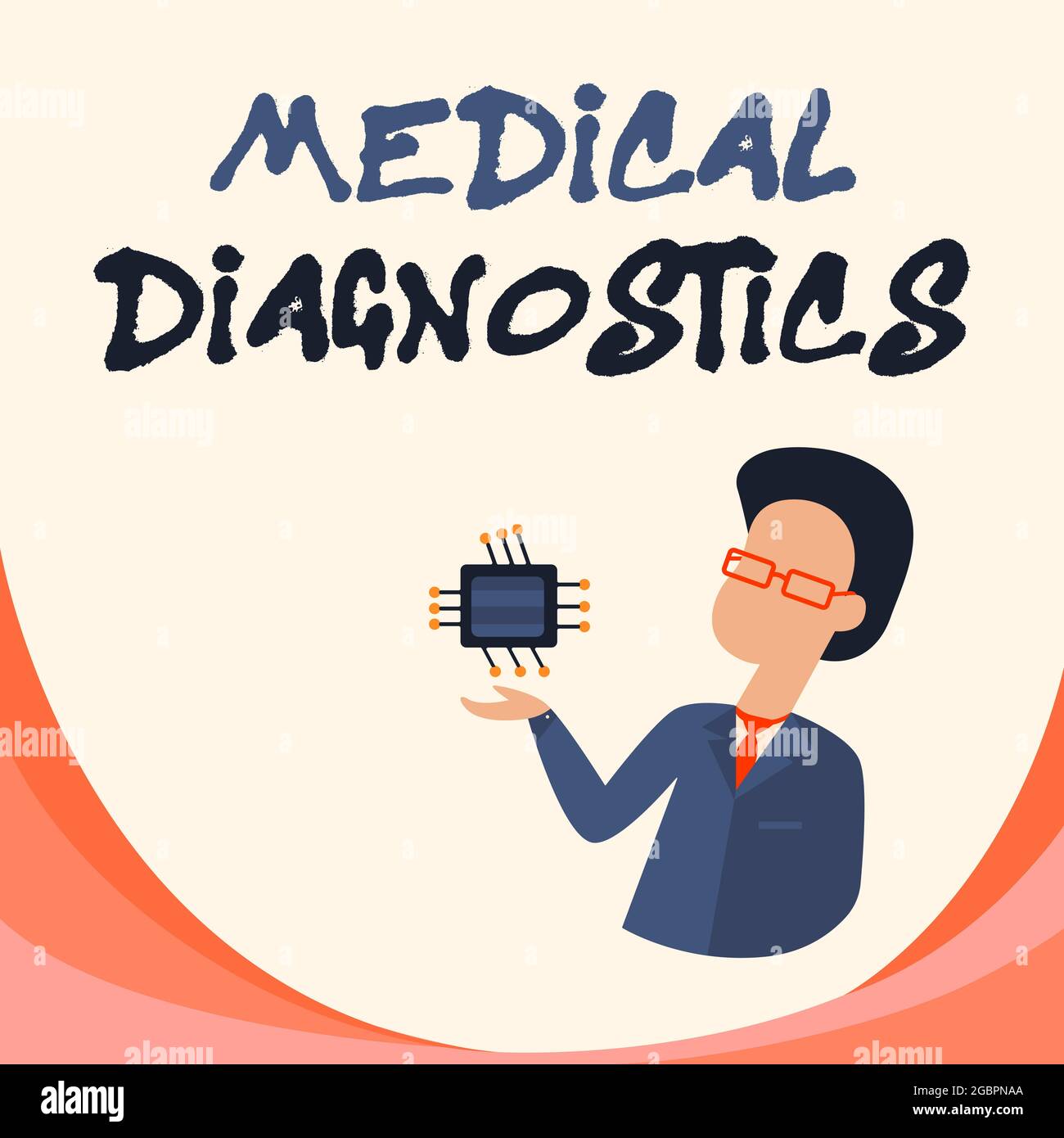 Inspiration montrant le signe Medical Diagnostics. Les affaires ...