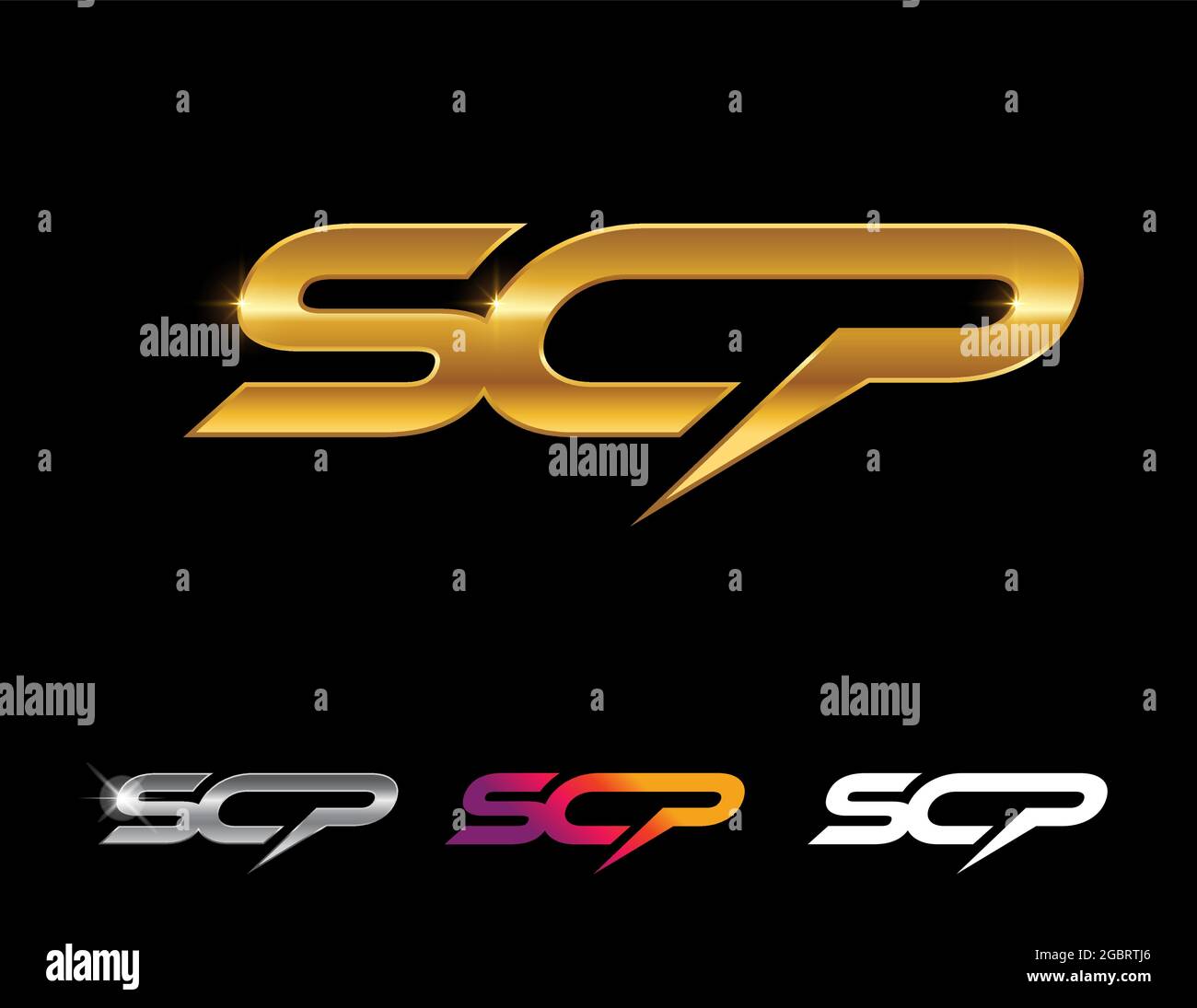 Scp logo Banque d'images vectorielles - Alamy