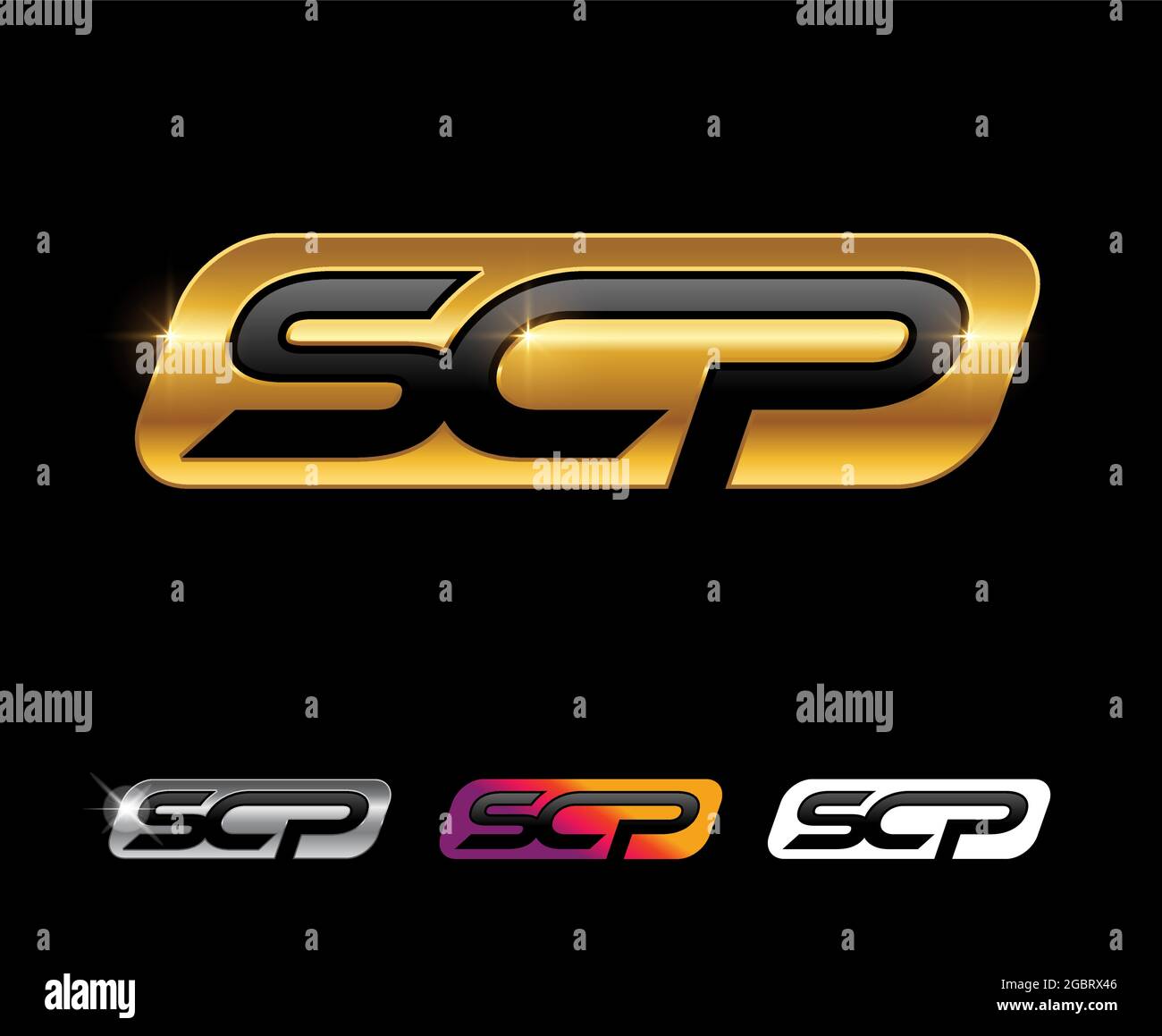 Logo scp Banque d'images vectorielles - Alamy